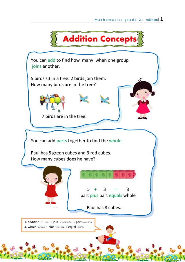 Math-Eng grade 2 addition | PDF | Education