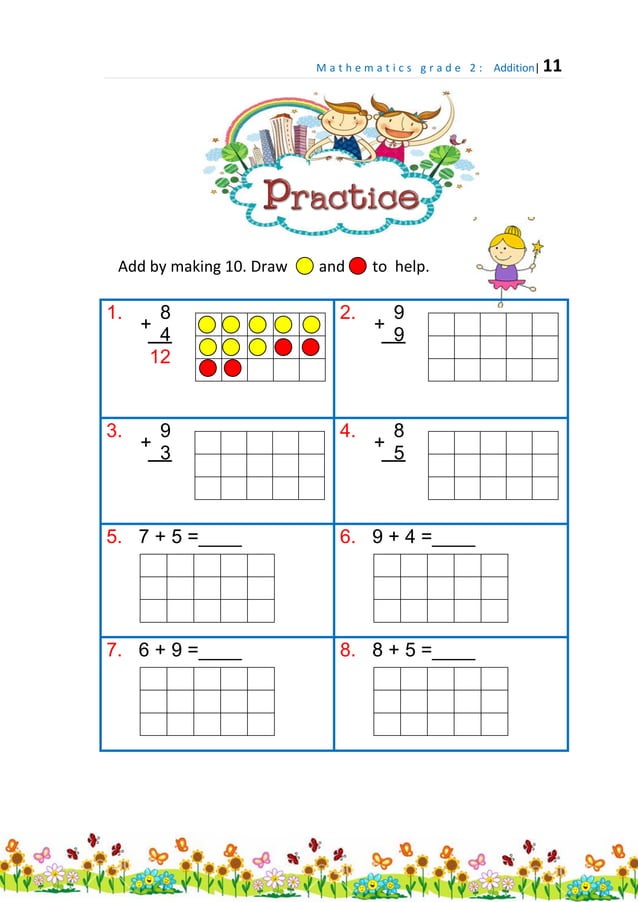 Math-Eng grade 2 addition | PDF | Education