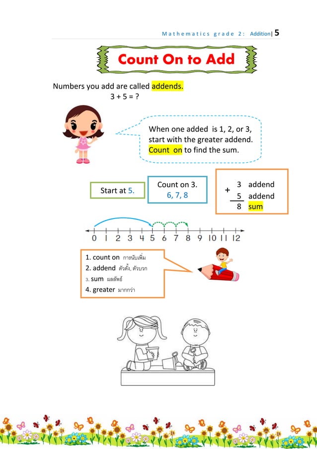 Math-Eng grade 2 addition | PDF | Education