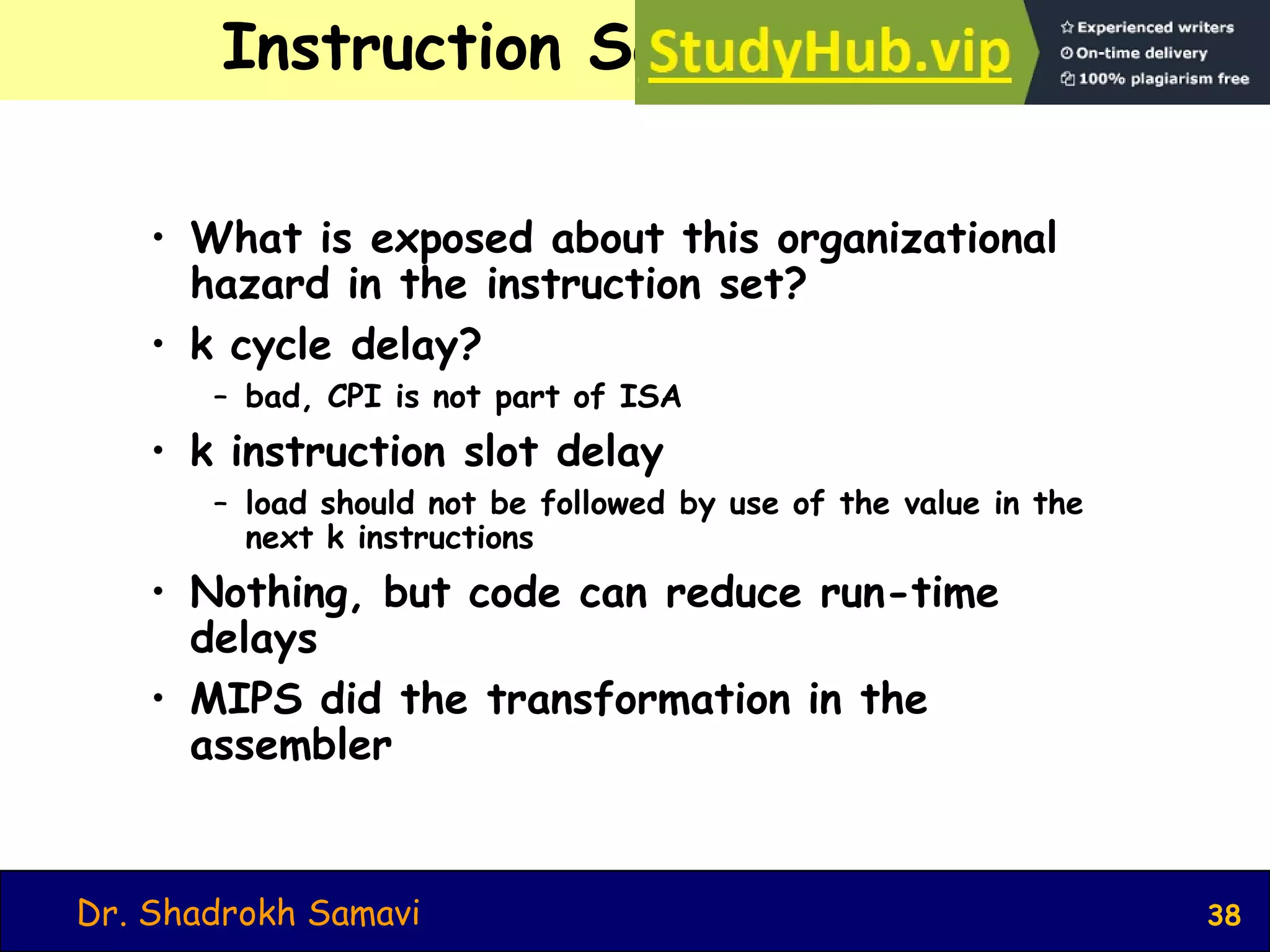 2-Advanced Computer Architecture Pipelining | PDF