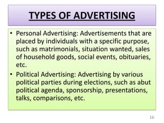 Marketing Communications - 2 - Advertising | PPTX