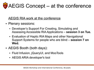 2. aegis concept and realisations conference v3 | PDF | Computer ...