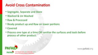 Food Safety and Personal Hygiene in food | PPTX