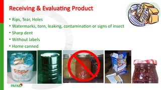 Food Safety and Personal Hygiene in food | PPTX