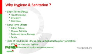 Food Safety and Personal Hygiene in food | PPTX