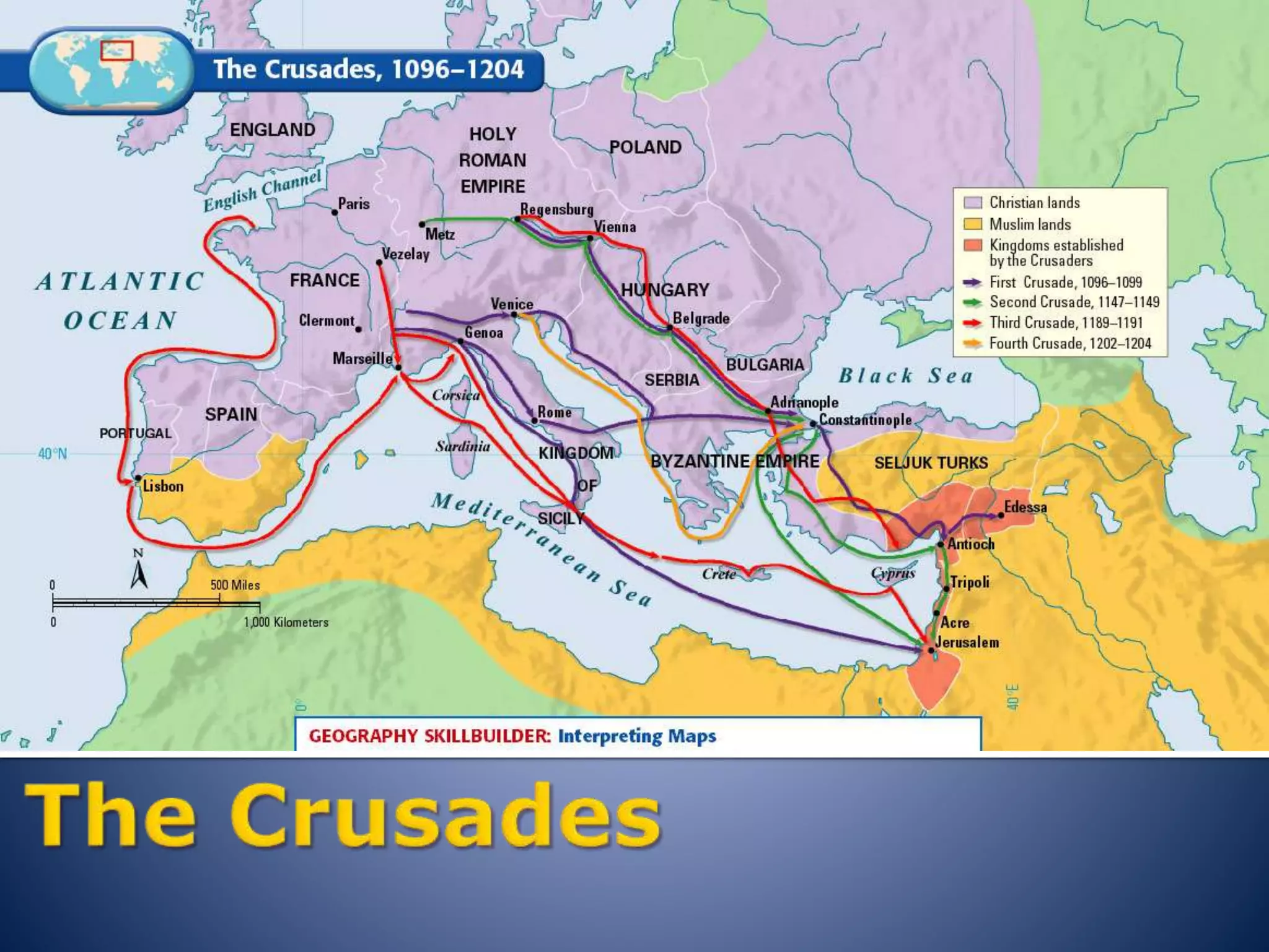 Africa and Islam: Part 3 - The Crusades | PPTX | Christianity ...
