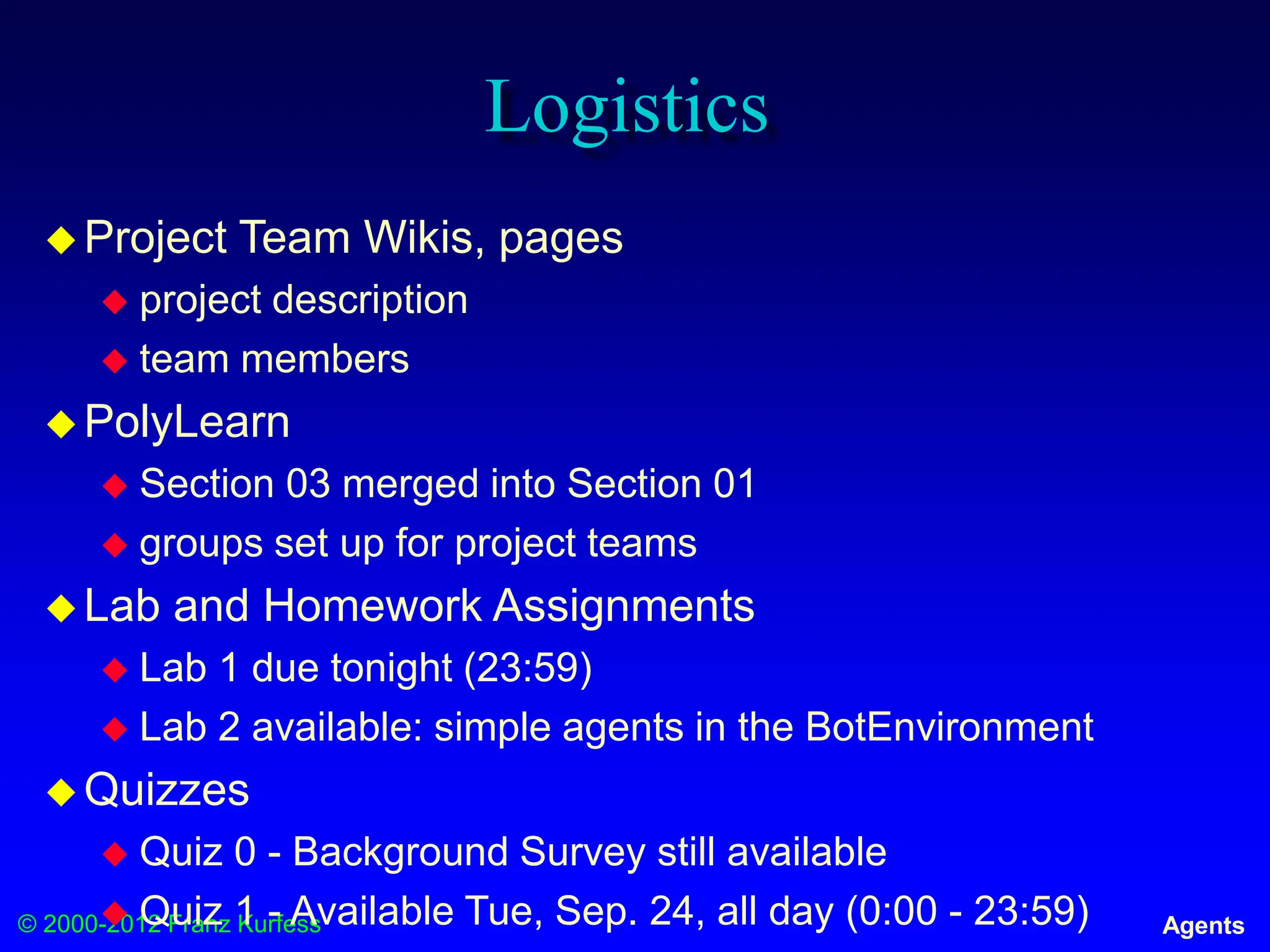What is Agents, structure of agents, Types of AI Agents. | PPT