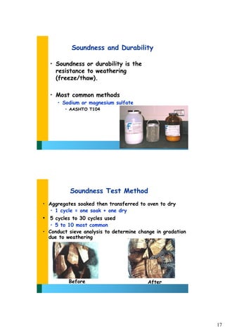 02-Aggregate ( Highway and Airport Engineering Dr. Sherif El-Badawy ) | PDF