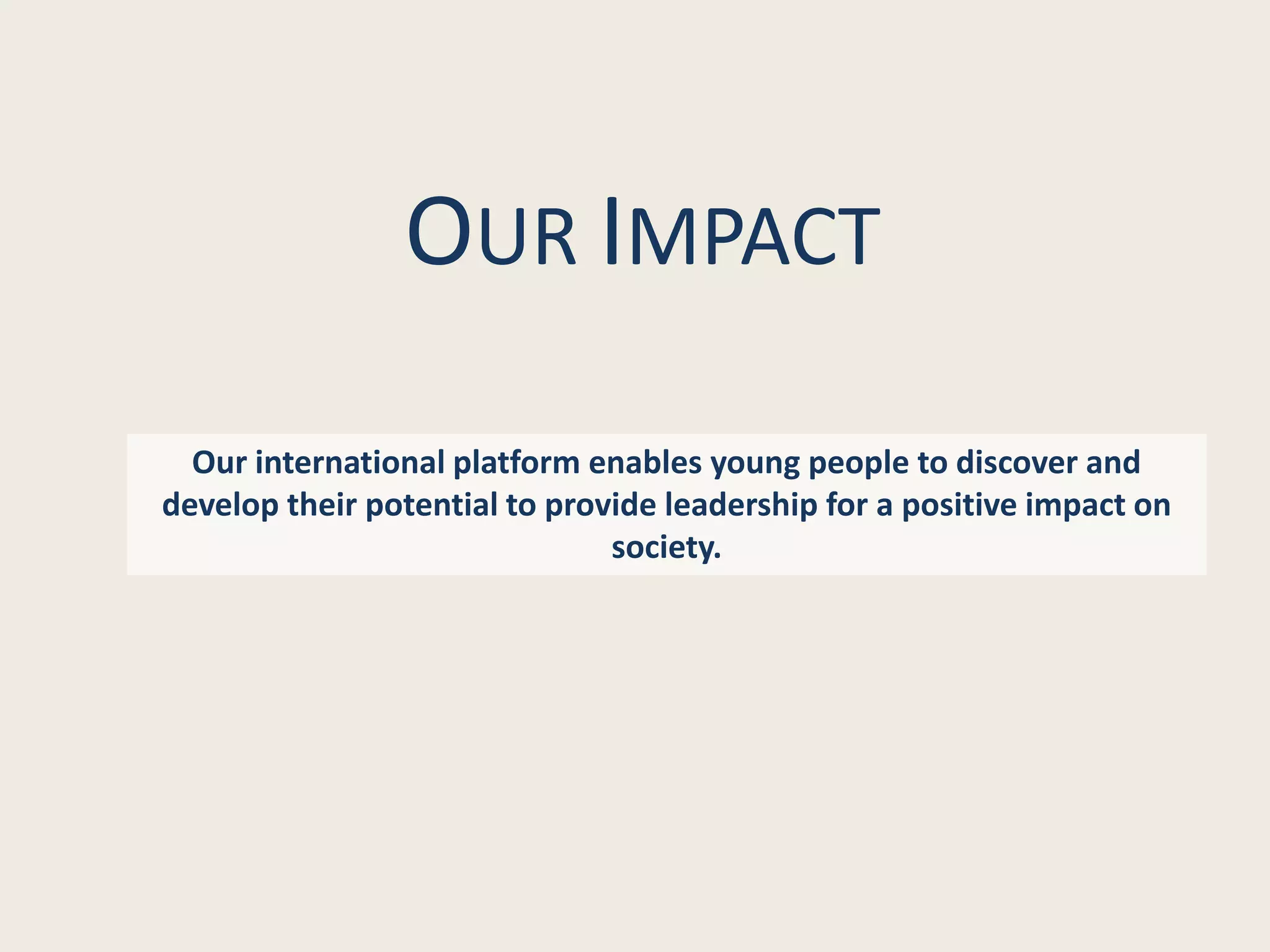 AIESEC Way and Values | PPTX