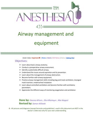 2- Airway management and equipment (updated).pdf
