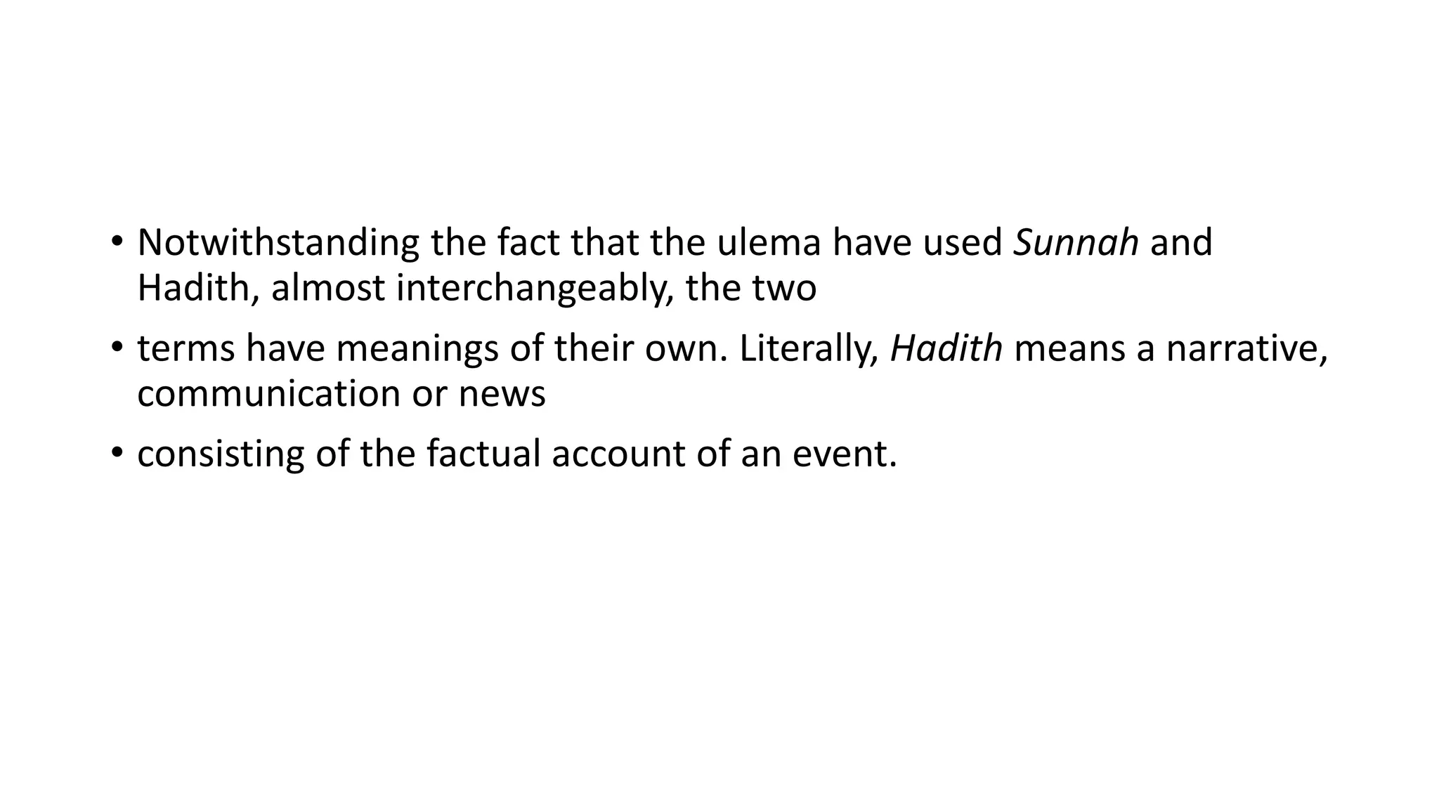 2- al-Quran and As-Sunnah.pptx