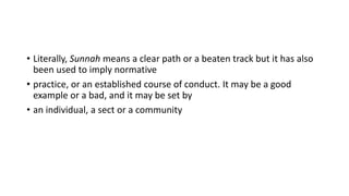 2- al-Quran and As-Sunnah.pptx