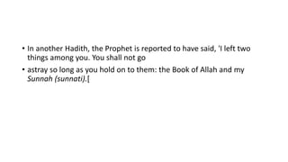 2- al-Quran and As-Sunnah.pptx