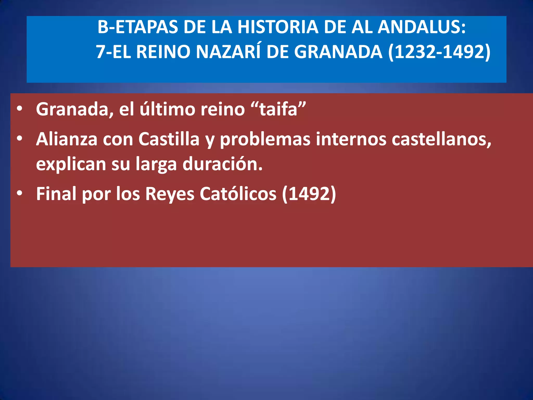 2 al andalus y sus principales etapas | PPT