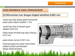 Agung fathony - alat ukur (micrometer) | PPTX