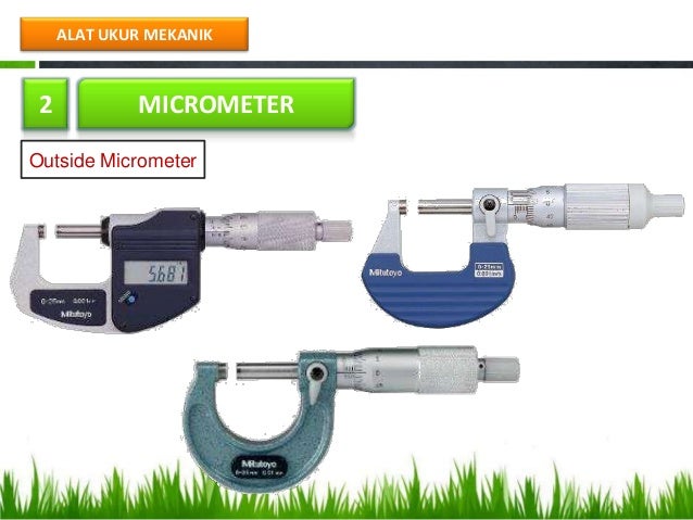 Agung fathony - alat ukur (micrometer)