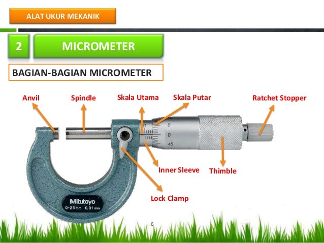 Agung fathony - alat ukur (micrometer)