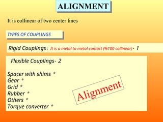 Alignment couplings pumps Alignment couplings .pptgn-coupling.ppt