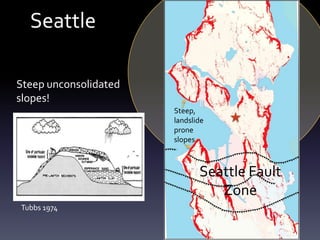 Seismically Induced Landsliding in Seattle - Kate Allstadt | PPTX