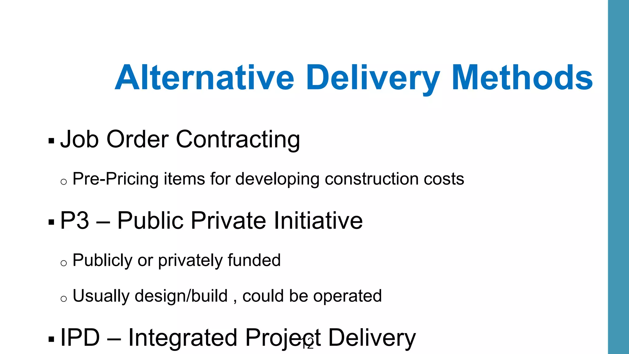 Alternative Delivery | PDF