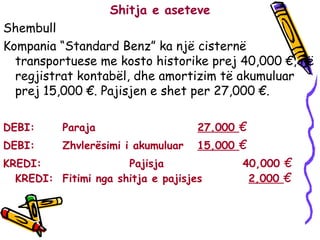 2. amortizimi i mjeteve | PPT