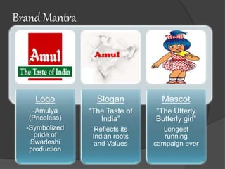 Amul - Marketing Plan | PPTX
