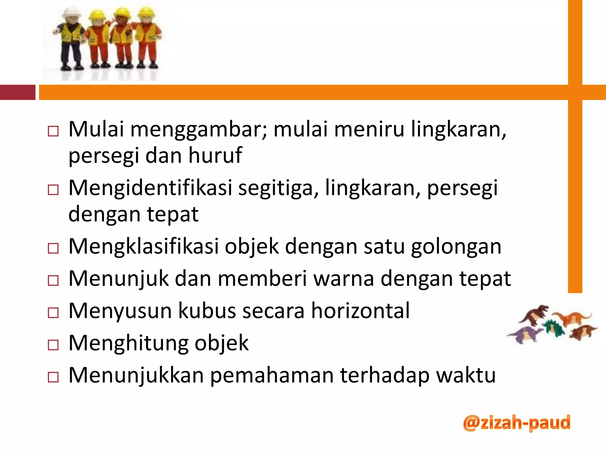 PPT Perkembangan Anak 3-4 Tahun | PDF