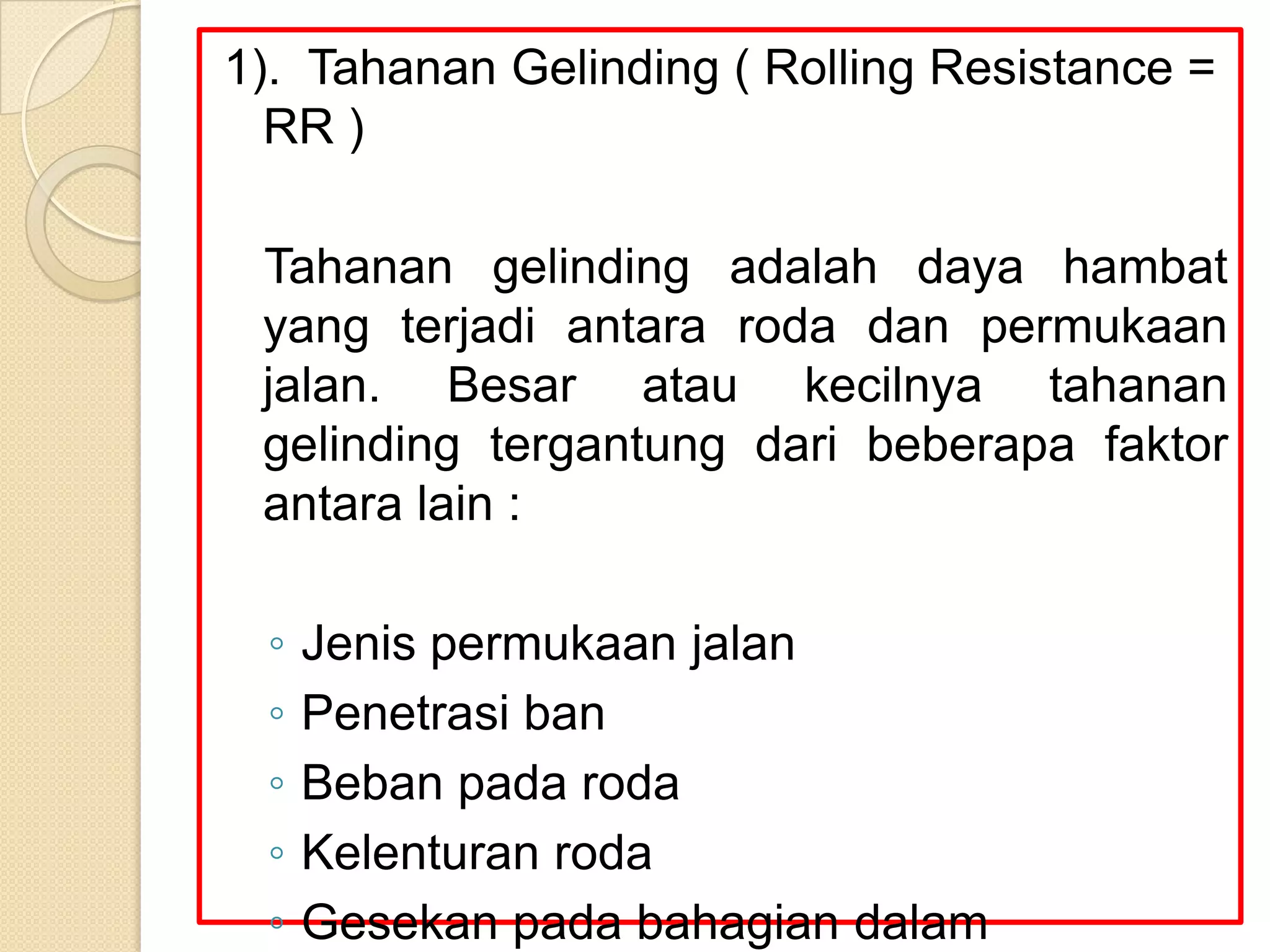 2. analisis tenaga alat berat | PPTX