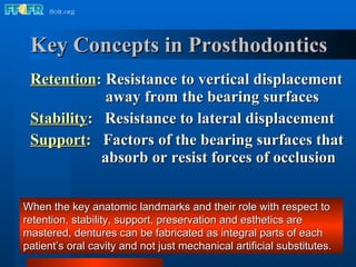 2.anatomy of the denture foundation areas | PPT