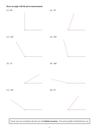 2 angles and their measures | PDF | Physics | Science