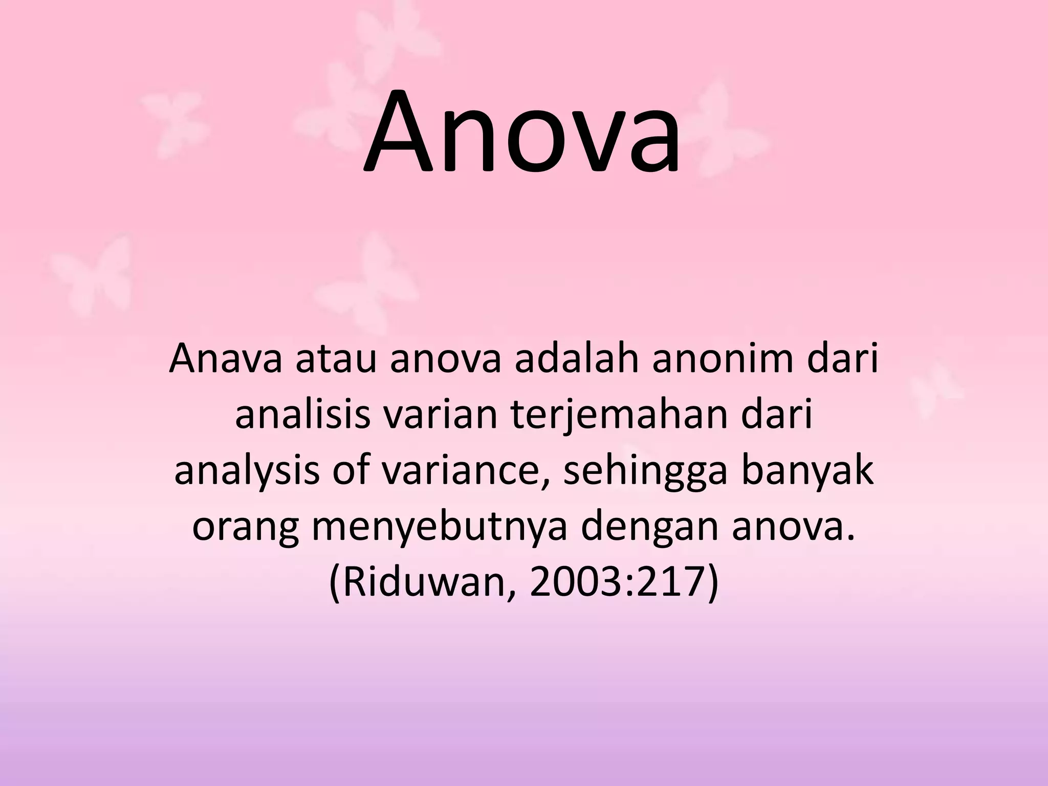 2.anova satu jalur | PPTX