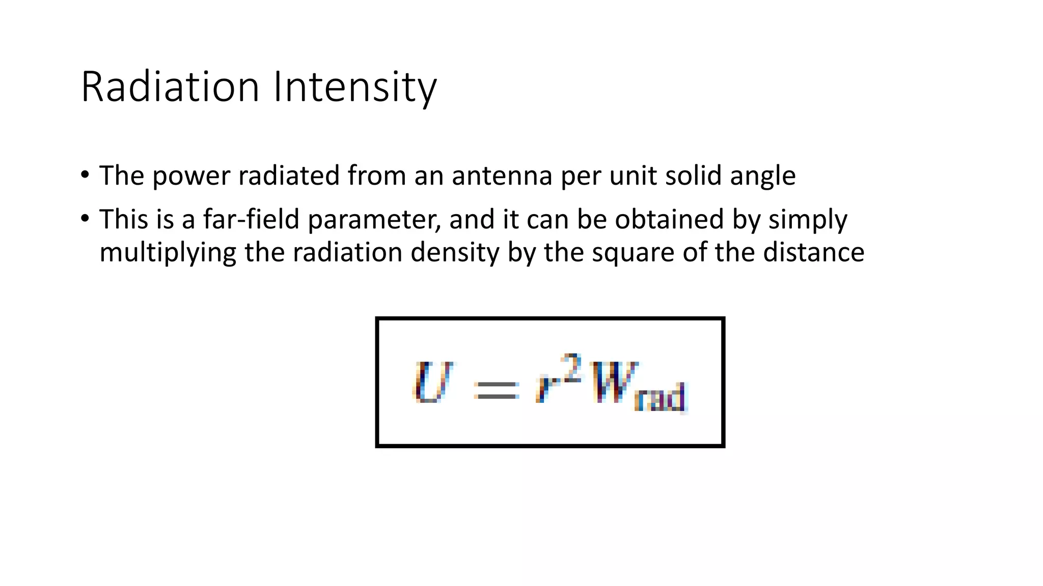 Antenna Parameters Part 1 | PPTX