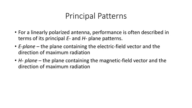 Antenna Parameters Part 1 | PPTX