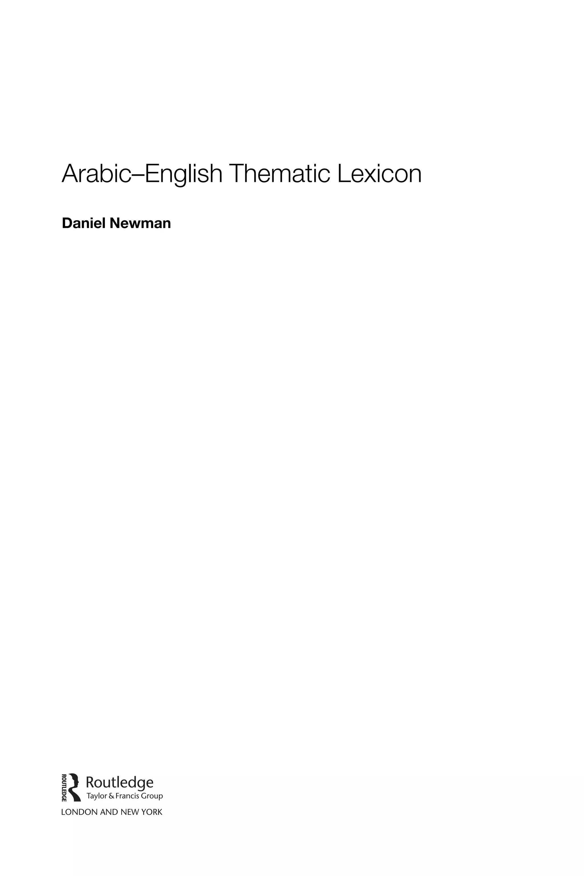 2- Arabic-English Thematic Lexicon.pdf