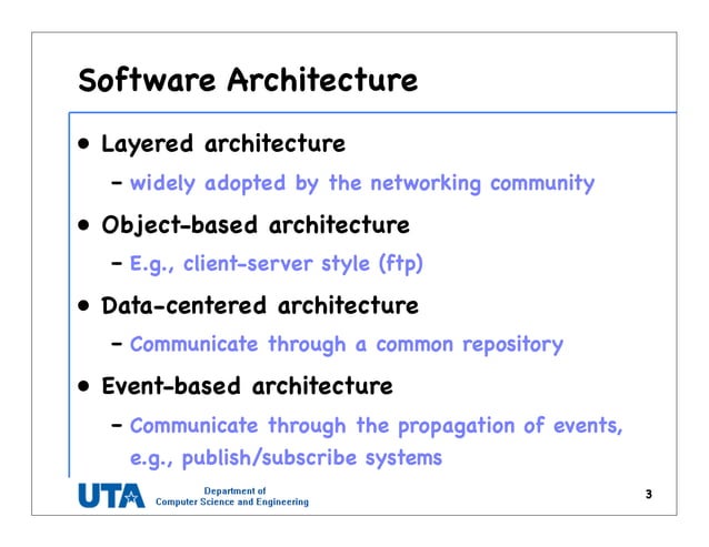 chapter 2 architecture | PDF | Computer Networking | Computing
