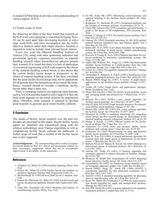 2 a review of different approaches to the facility layout problems ...