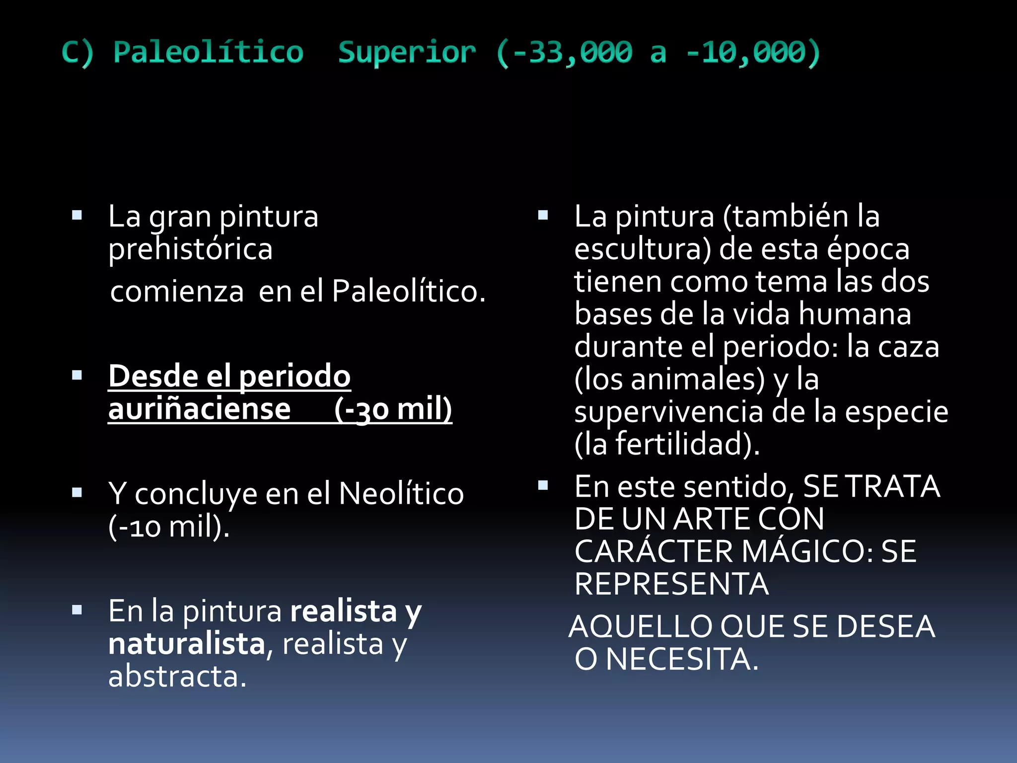 2, arte del paleolítico superior. pinturas rupestres | PPT