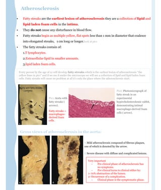 2- ATHEROSCLEROSIS and its pathophysiology | PDF
