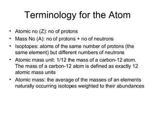 2 Atomic Structure | PPT
