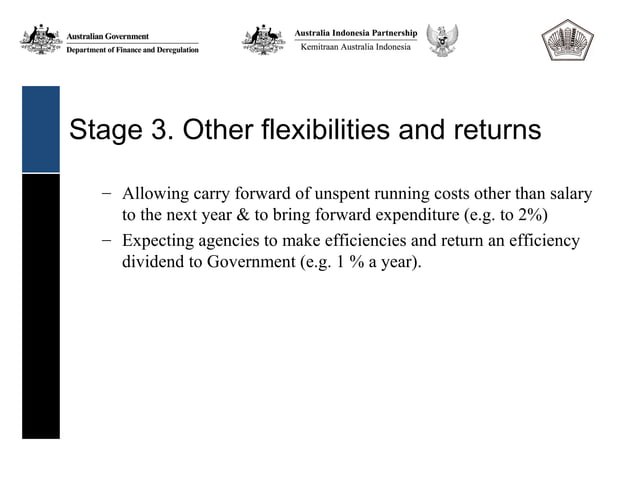 Australian Performance Based Budgeting (PBB) – an outline of the steps ...