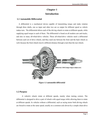 automobile differential | PDF