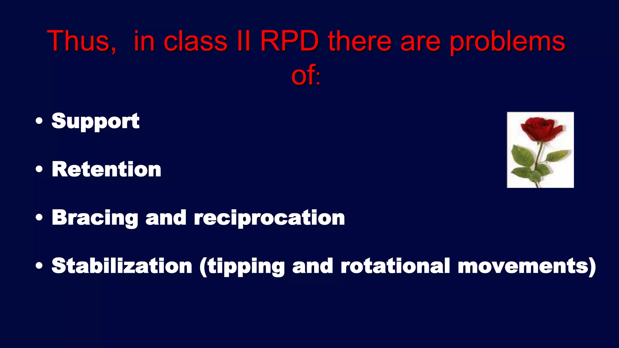 2- b. Basic principles for designing Kennedy class II, III and IV ...