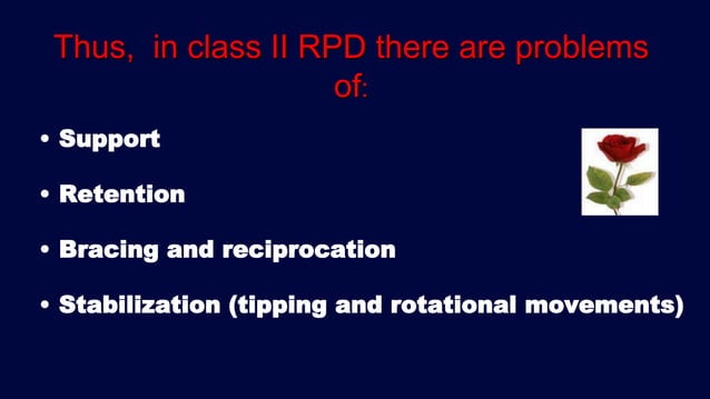 2- b. Basic principles for designing Kennedy class II, III and IV ...