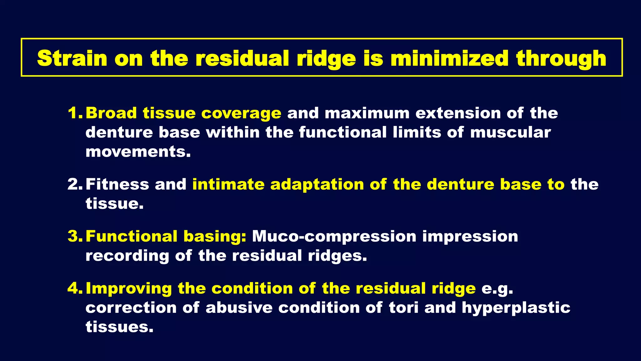 2- b. Basic principles for designing Kennedy class II, III and IV RPD ...