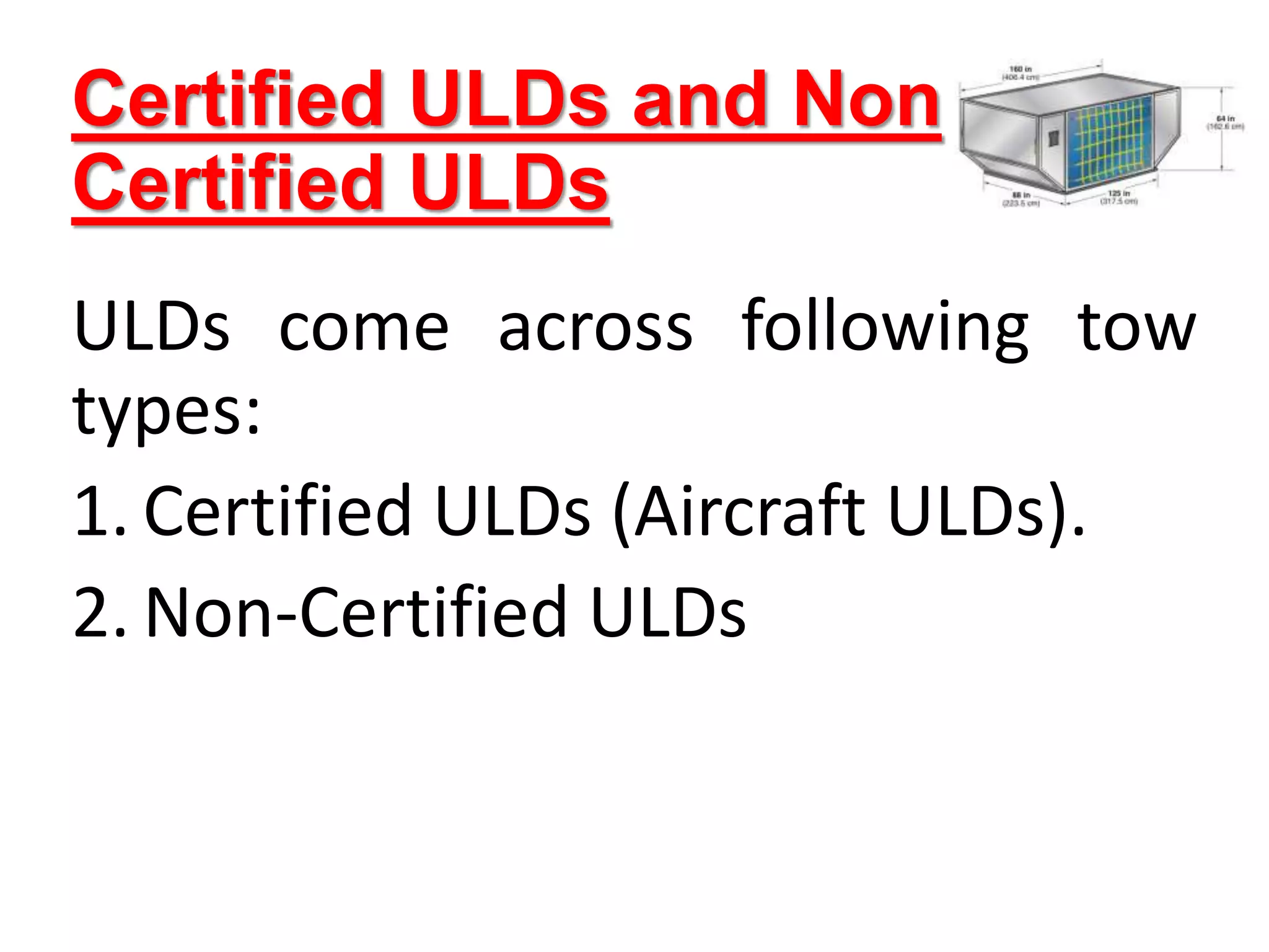 2 basic cargo course ULDs | PPTX