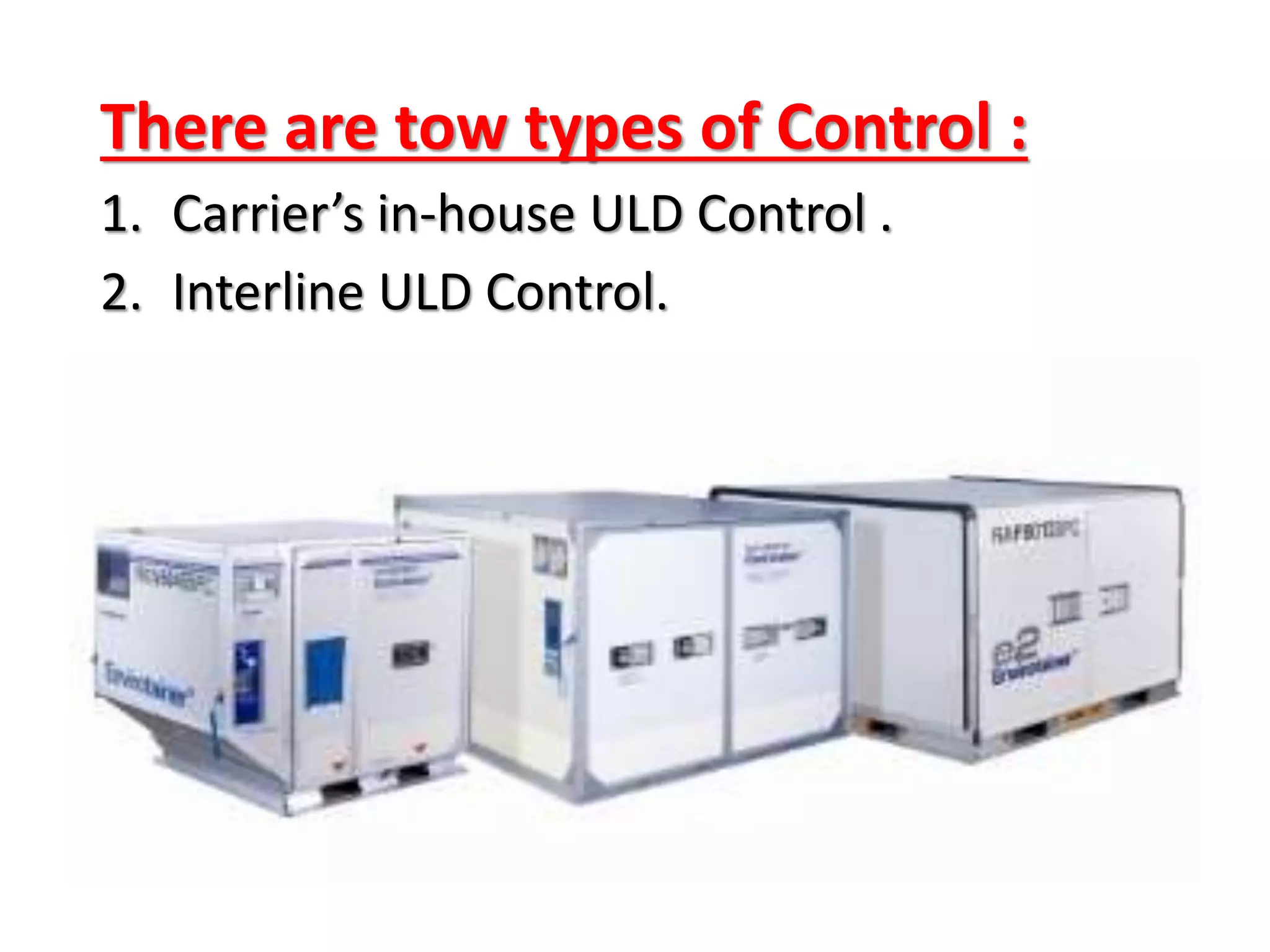 2 basic cargo course ULDs | PPTX