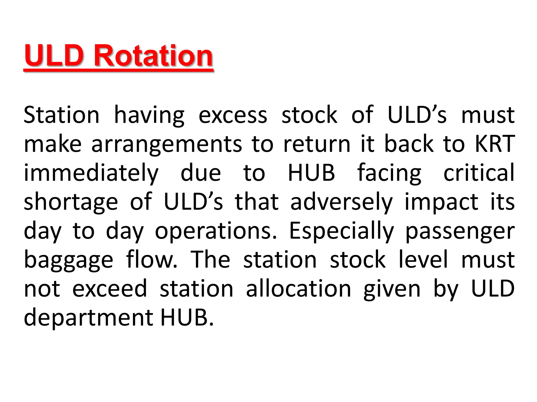 2 basic cargo course ULDs | PPTX