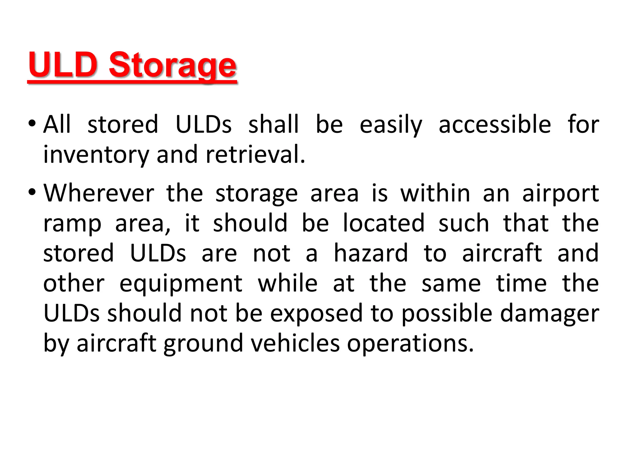 2 basic cargo course ULDs | PPTX