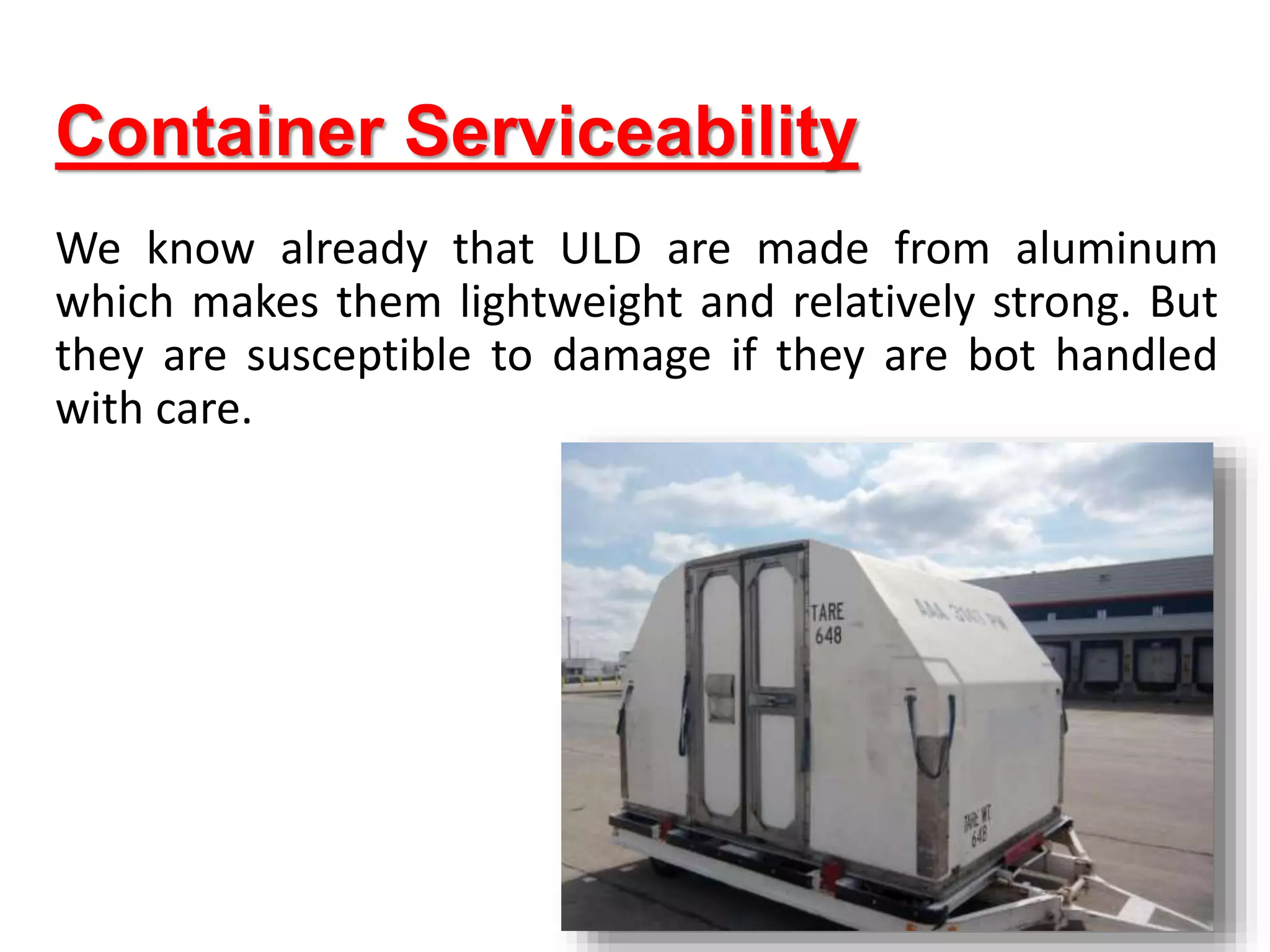 2 basic cargo course ULDs | PPTX