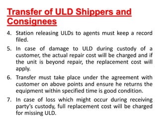 2 basic cargo course ULDs | PPTX